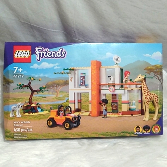 Lego | Toys | Nwt Lego Friends 7 4717 Mias Wildlife Rescue 43 Pcs ...
